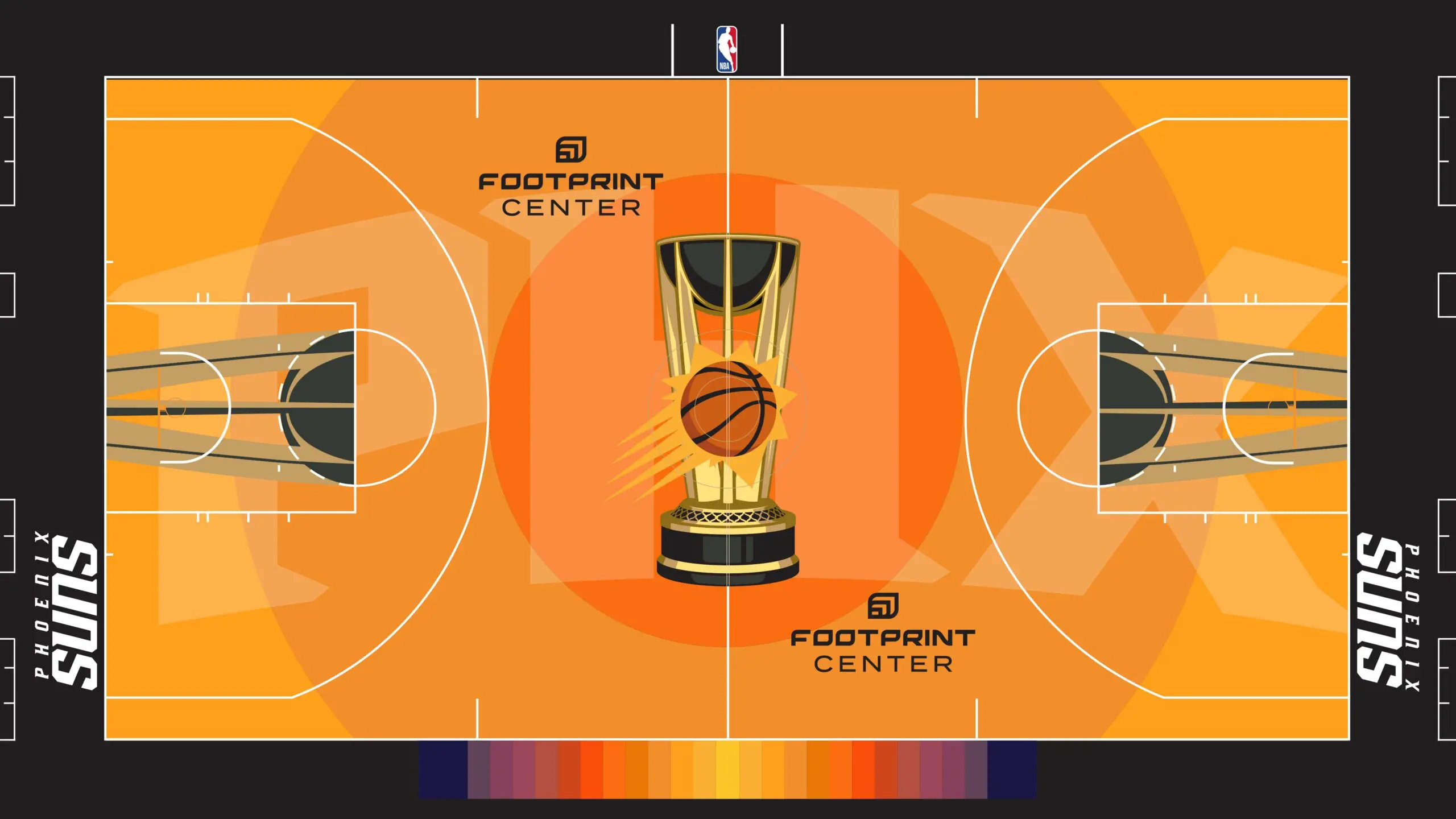 La NBA presenta el diseño de canchas para su Copa — NoticiasBQ