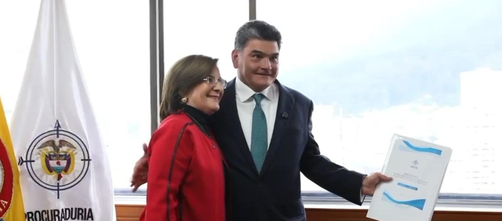 Margarita Cabello y Gregorio Eljach completan transición de mando en la ...